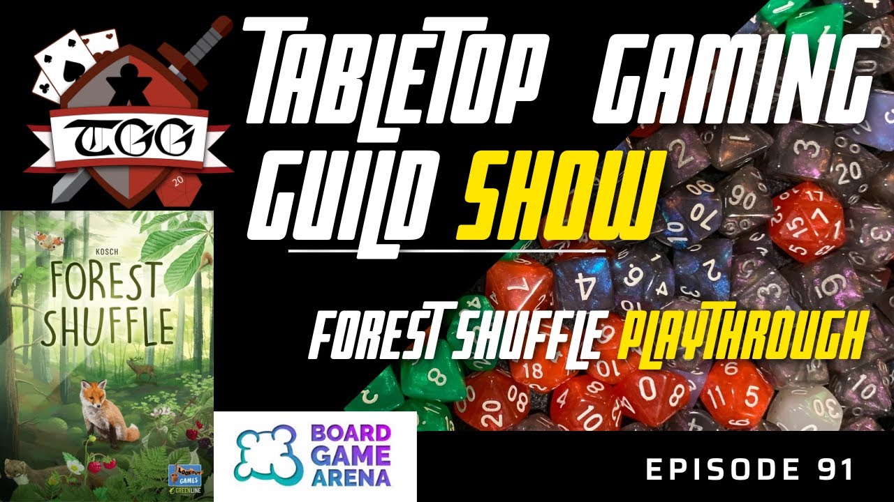 Tabletop Gaming Guild Show: Forest Shuffle Playthrough - YouTube