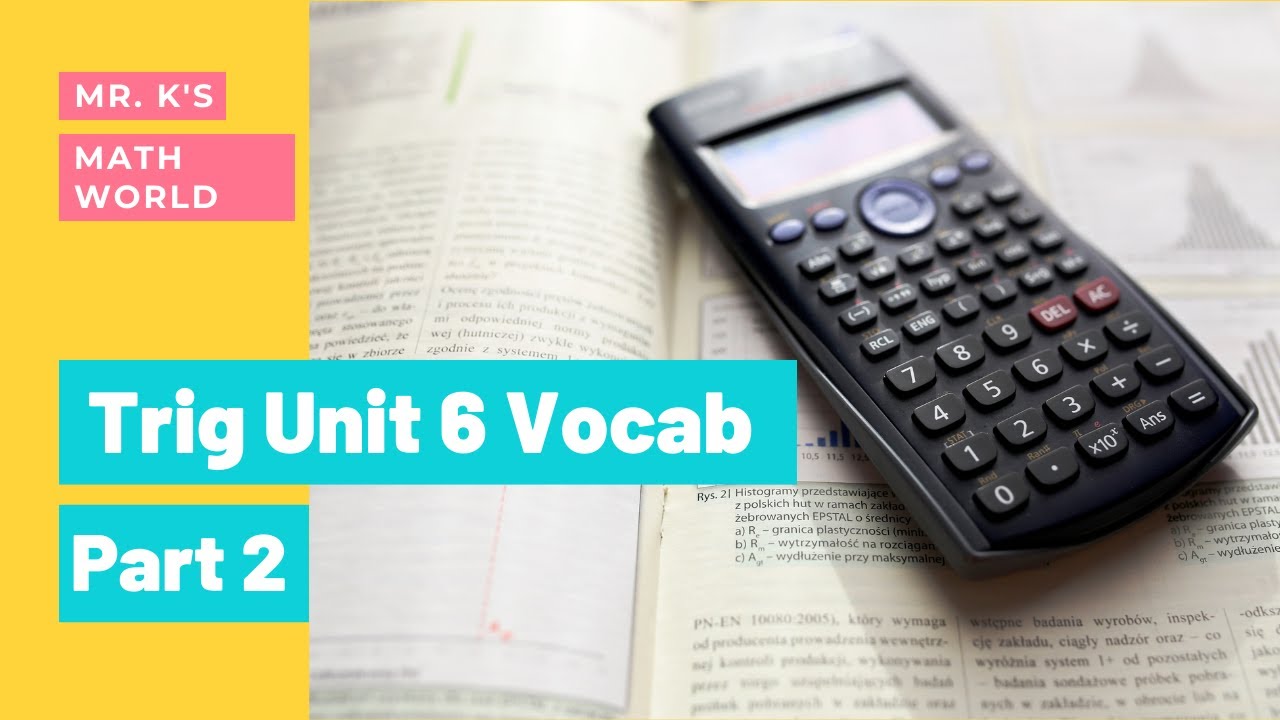 Trigonometry Unit 6 Part 2~Translations of Trig Functions - YouTube