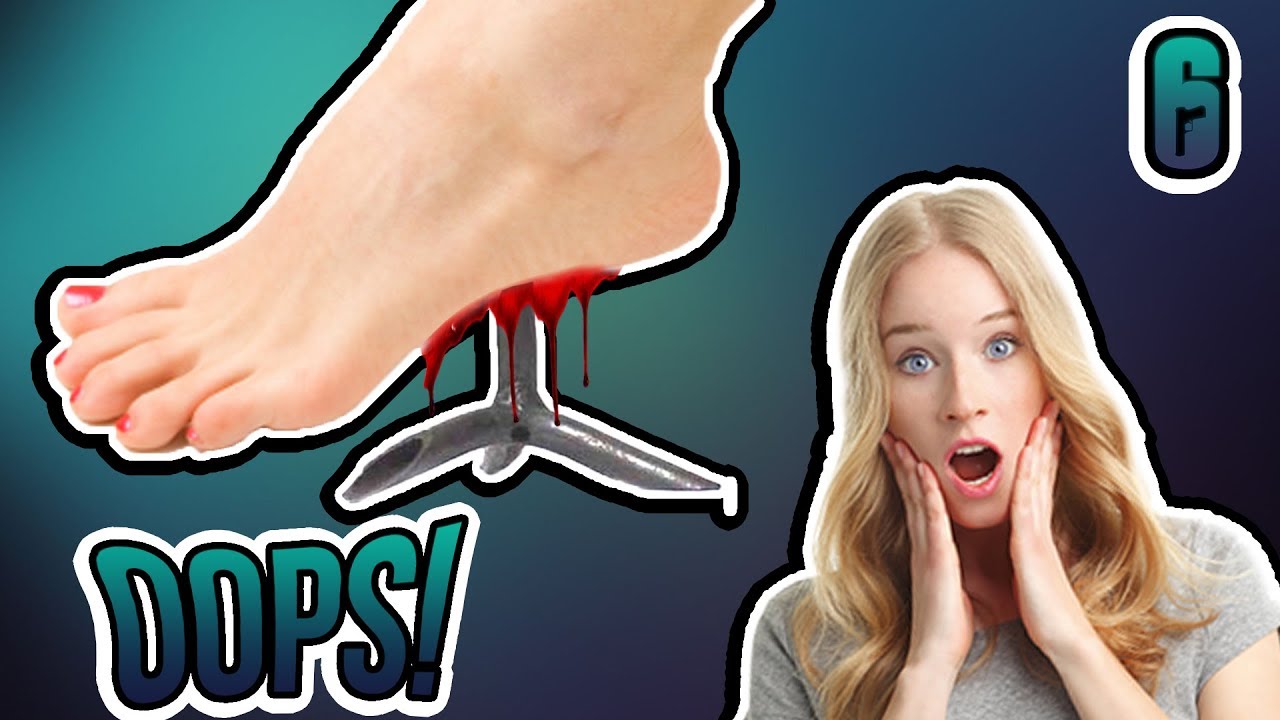 Rainbow six siege funny moments #5 - Oops i stepped on something! - Operation Blood Orchid - YouTube