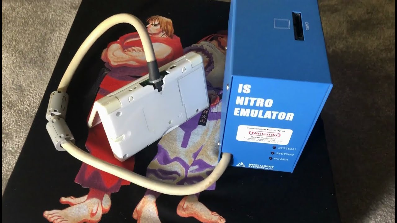 Découverte DSLight - Is nitro Emulator Kit DEV Nintendo DSLight RARE ...