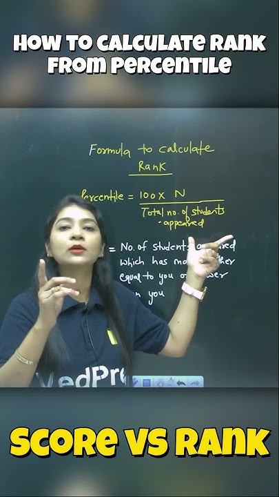 How to Calculate Rank from Percentile | Score vs Rank | CSIR NET DEC 2024 - YouTube
