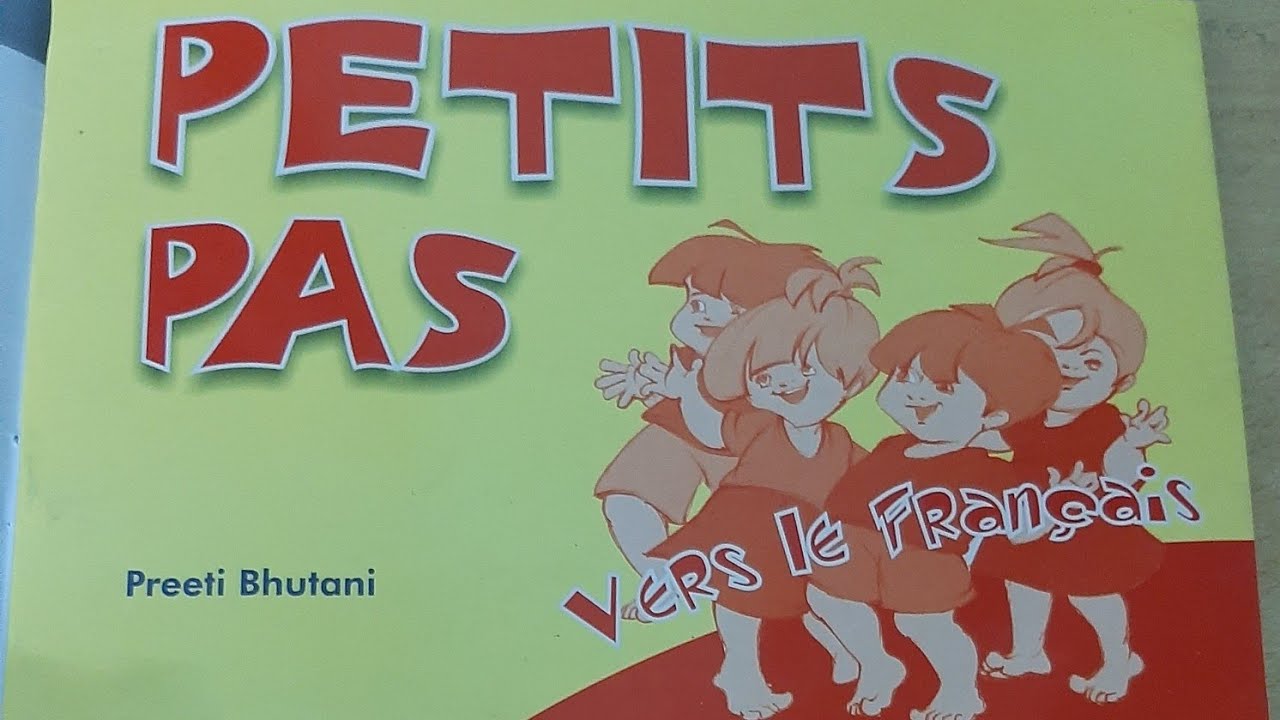 PETITS PAS 1 WORK BOOK LESSON 5 - YouTube