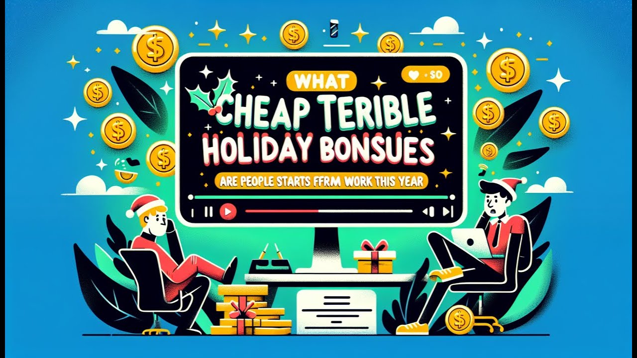 Outrageous Cheap Holiday Bonuses You Wont Believe People Are Actually ...