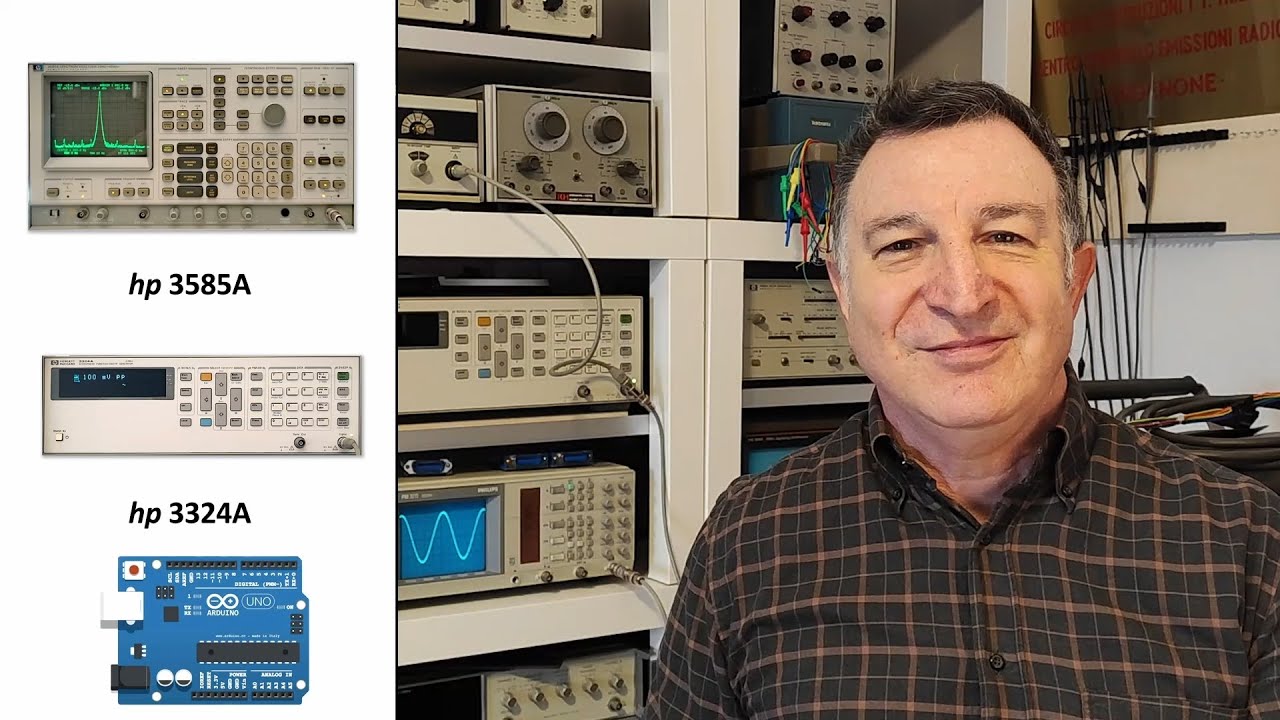 (3) Scopriamo assieme un Analizzatore di Spettro HP 3585A 0 Hz - 40 MHz ...