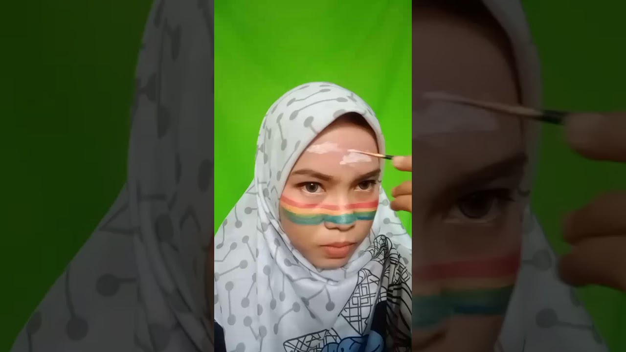 TUTORIAL MAKE UP KARAKTER SIMPLE #makeup - YouTube