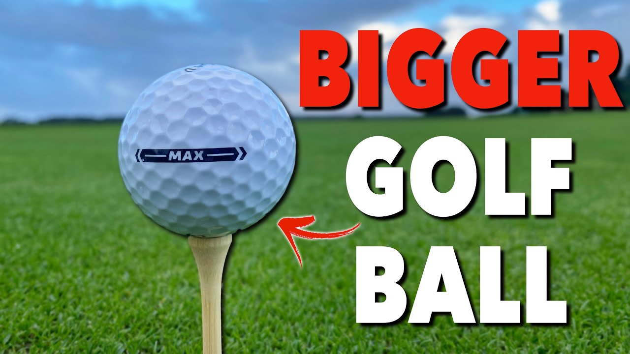 Is BIGGER BETTER? Callaway Big Max Golf Ball - YouTube