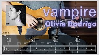 vampire - Olivia Rodrigo l Guitar Tutorial Chords - Chordify