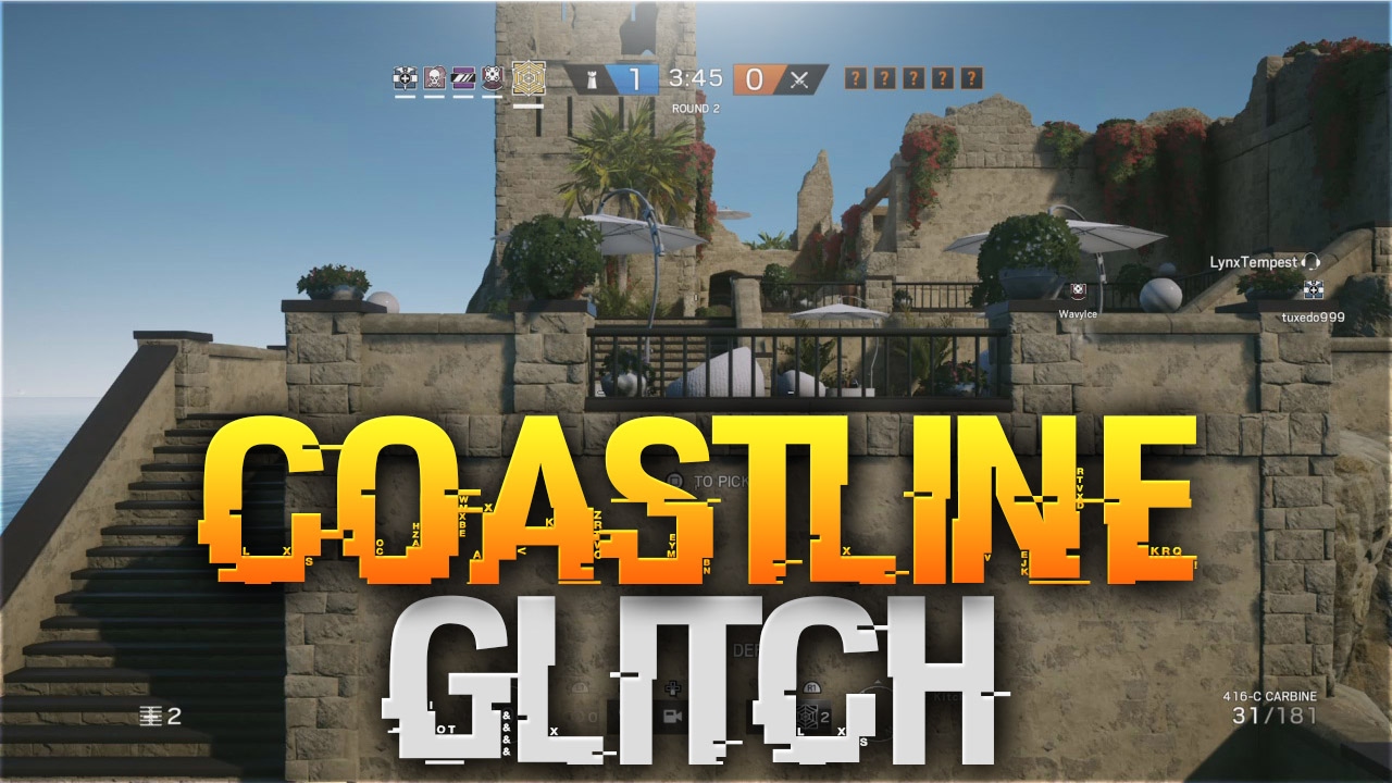 Coastline Map Glitch - Rainbow Six Siege - YouTube