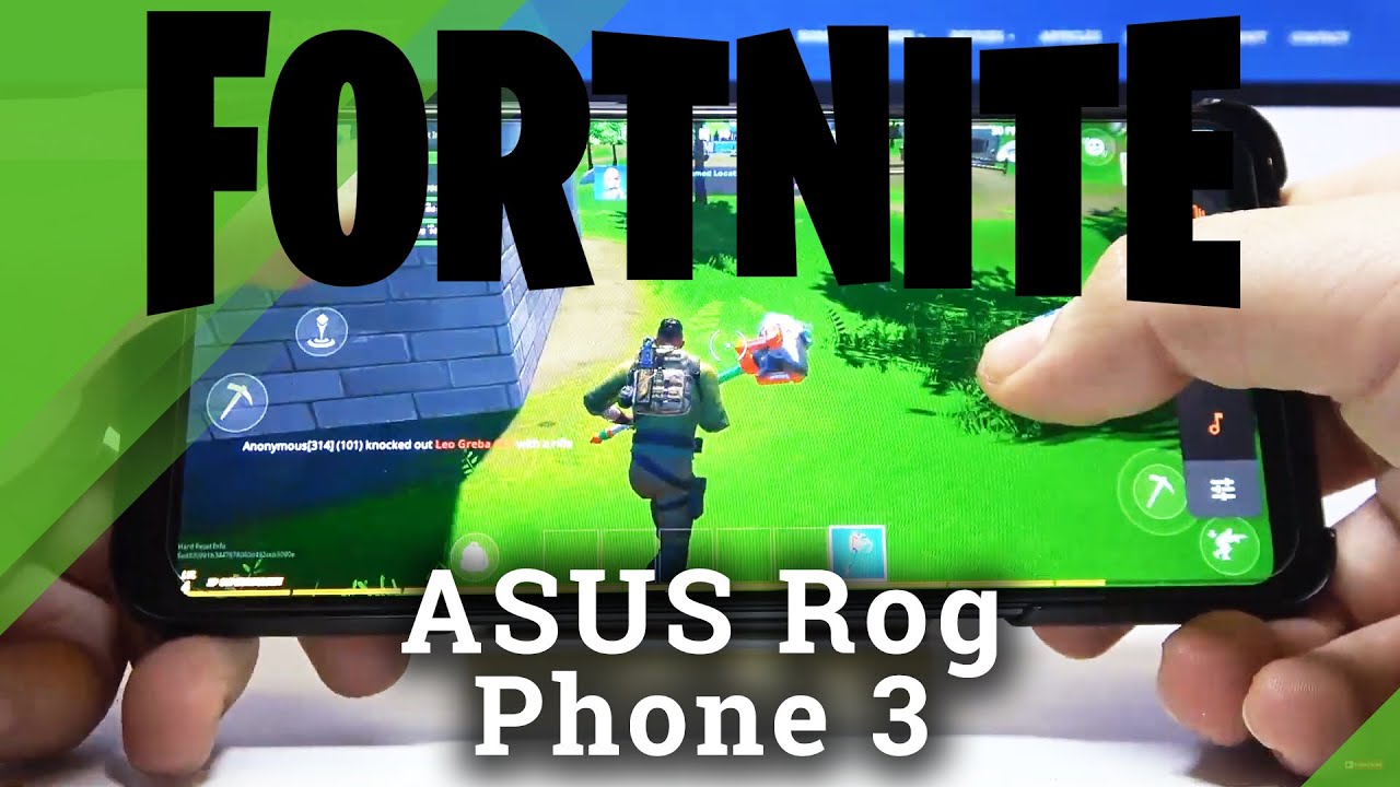 Fortnite on ASUS ROG Phone 3 – Gameplay Check - YouTube
