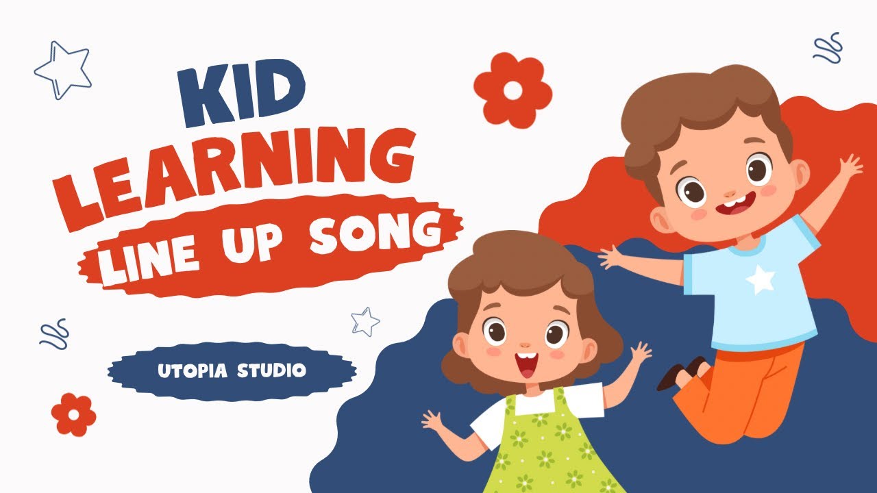 Line Up and Walk Quietly | Fun Classroom Song for Kids | Learn to ...