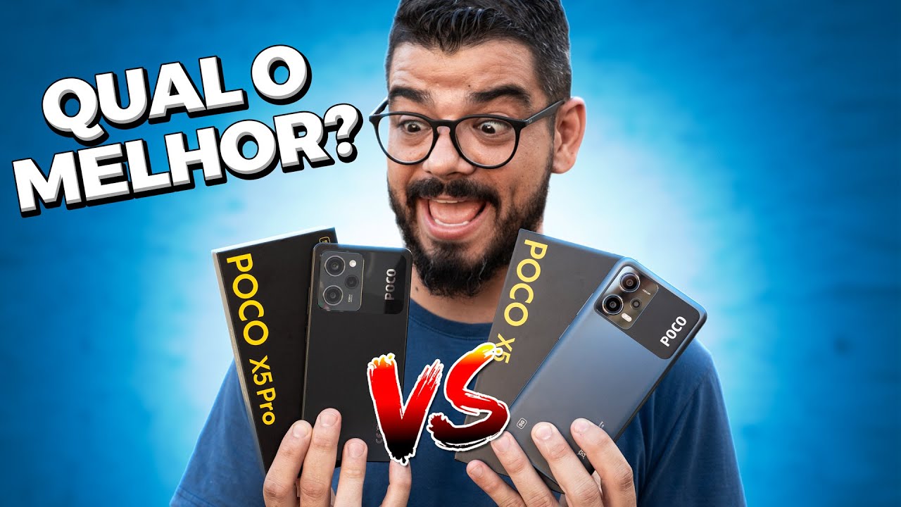 POCO X5 VS POCO X5 PRO - A DIFERENÇA É TÃO GRANDE ASSIM? QUAL VALE MAIS ...
