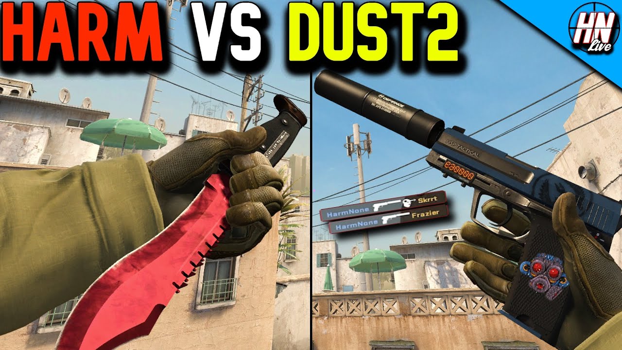 HarmNone vs Dust II - YouTube