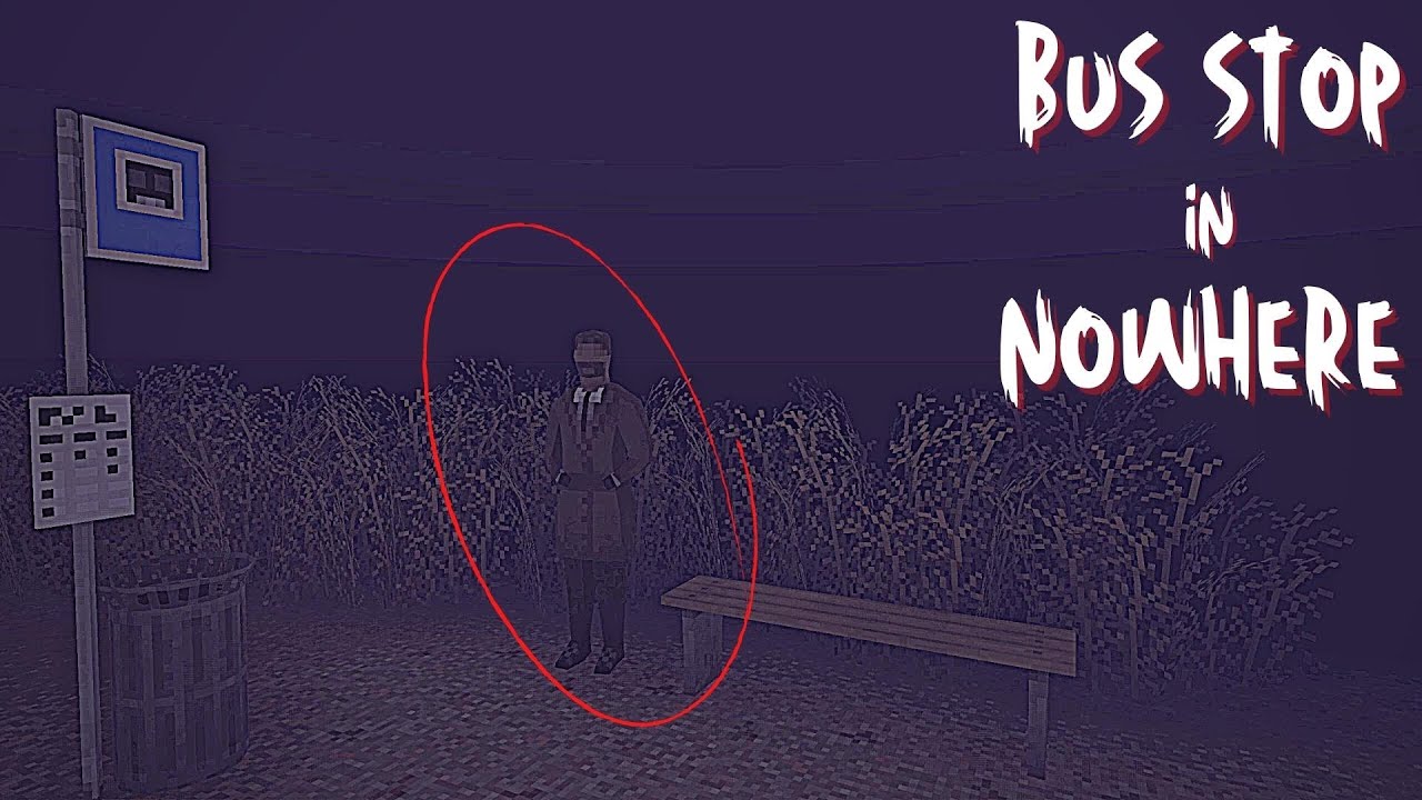 Bus stop in NoWhere | Last bus home (all endings) - YouTube