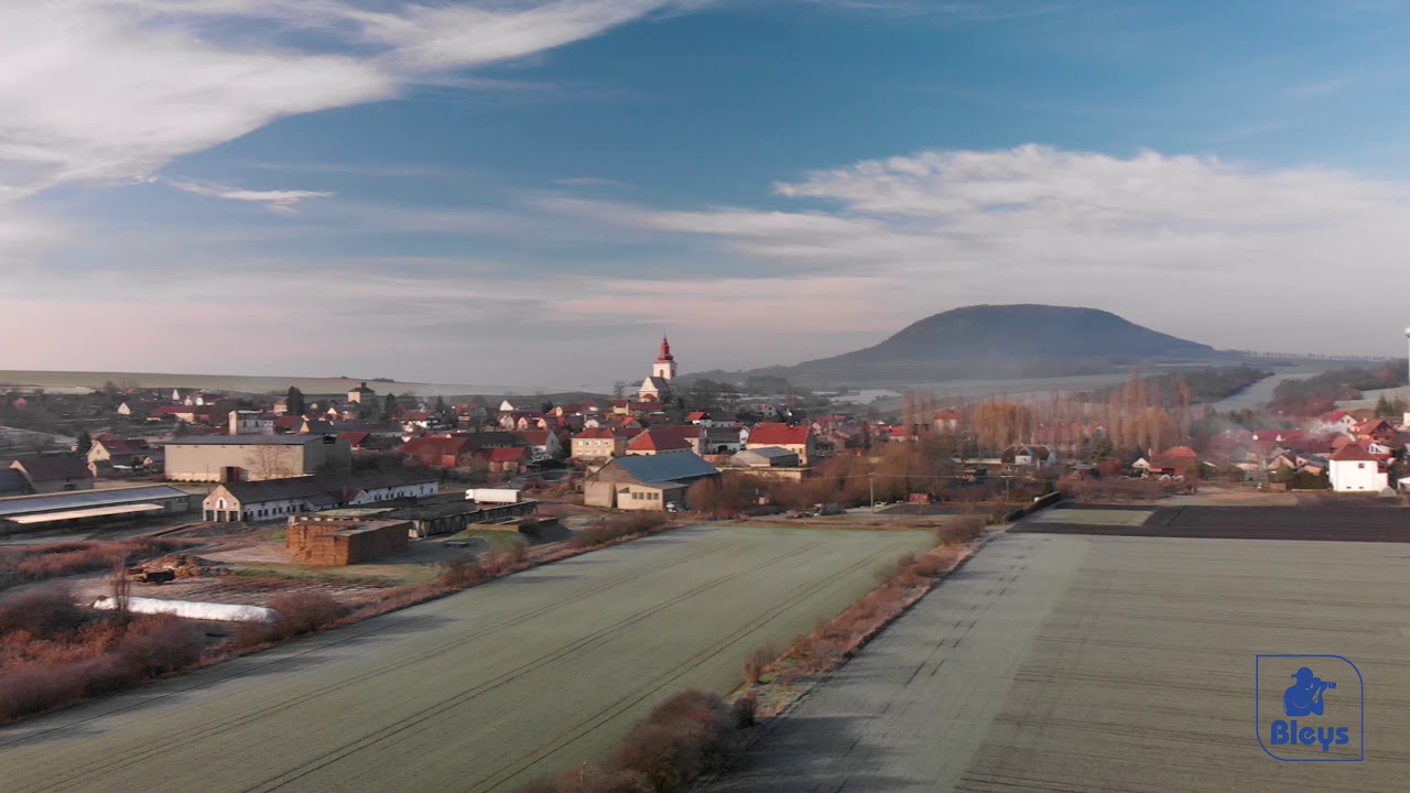 Kostomlaty pod Řípem 2020 leden - YouTube