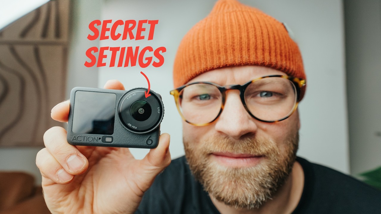 DJI Action 6 - Secret Settings That Make Your Footage Look INSANE - YouTube