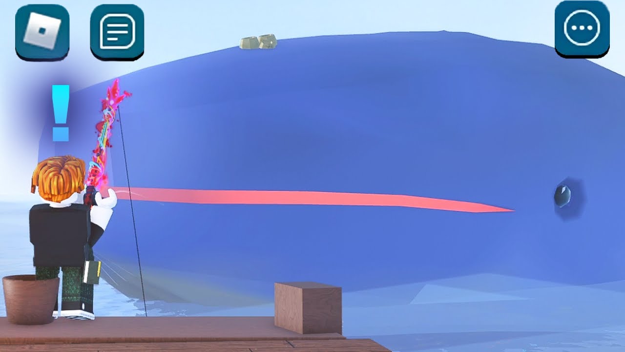 ROBLOX Fisch Blue Whale UPDATE (FUNNY) - YouTube