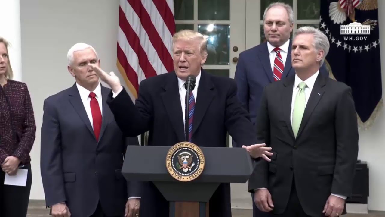 President Trump Holds Press Conference 1/4/19 - YouTube