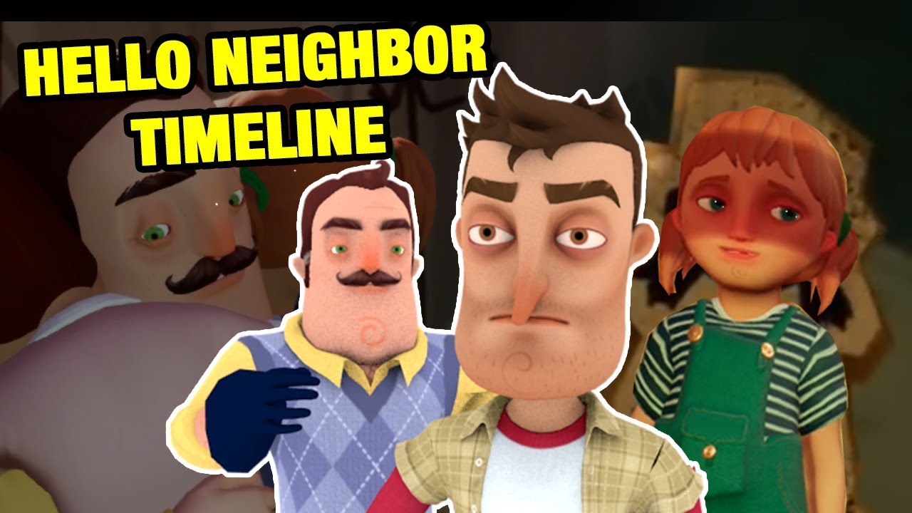 HELLO NEIGHBOR TIMELINE - YouTube