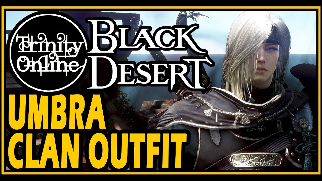 Black Desert Online Umbra Clan Armor Outfit Pearl Shop Ninja BDO Class ...