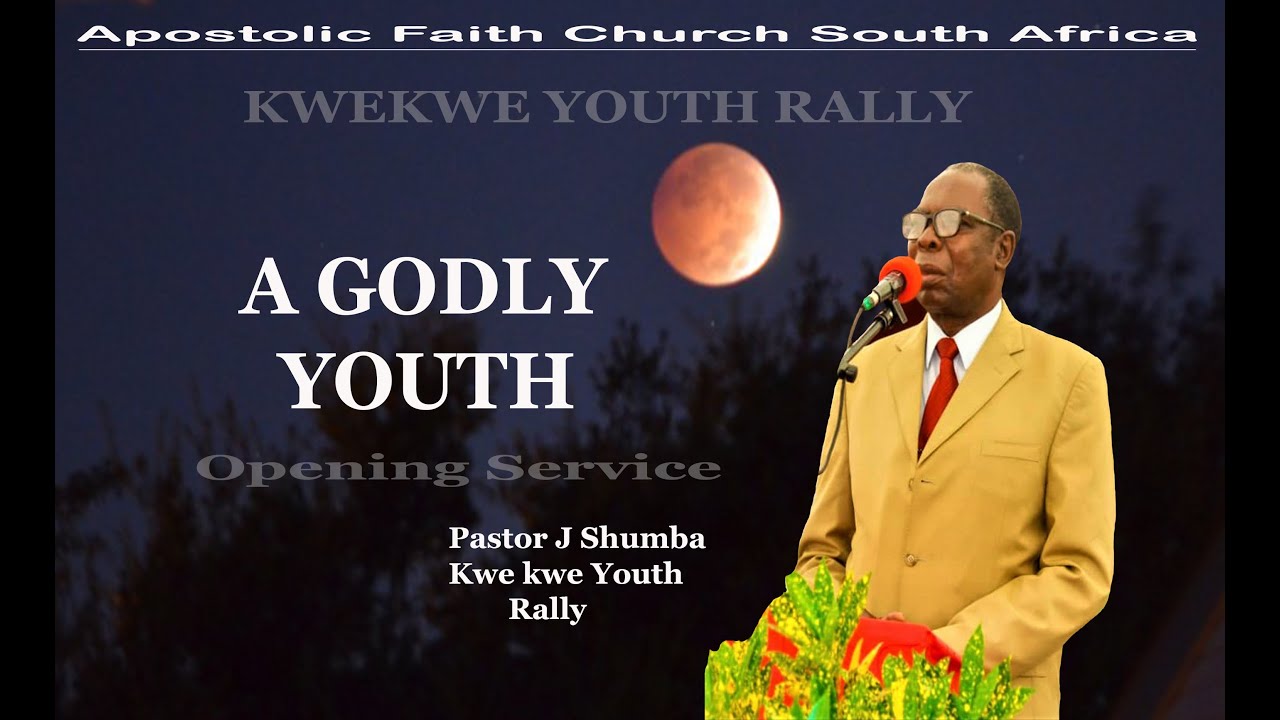 Pastor J Shumba. A Godly Youth. Apostolic Faith Church SCA. Live ...