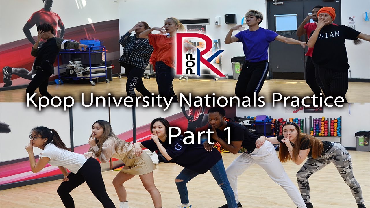 [Part 1] Kpop University Nationals Practice | RUKPOPS - YouTube