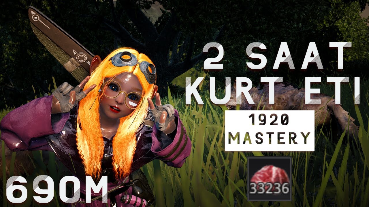 [BDO] #16 YÜKSEK MASTERY KURT ETİ - 2 SAATTE 690M! - YouTube