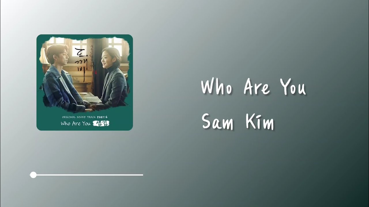 Sam Kim - Who Are You 孤單又燦爛的神－鬼怪OST Lyrics 中韓字幕 | 中文歌詞 - YouTube