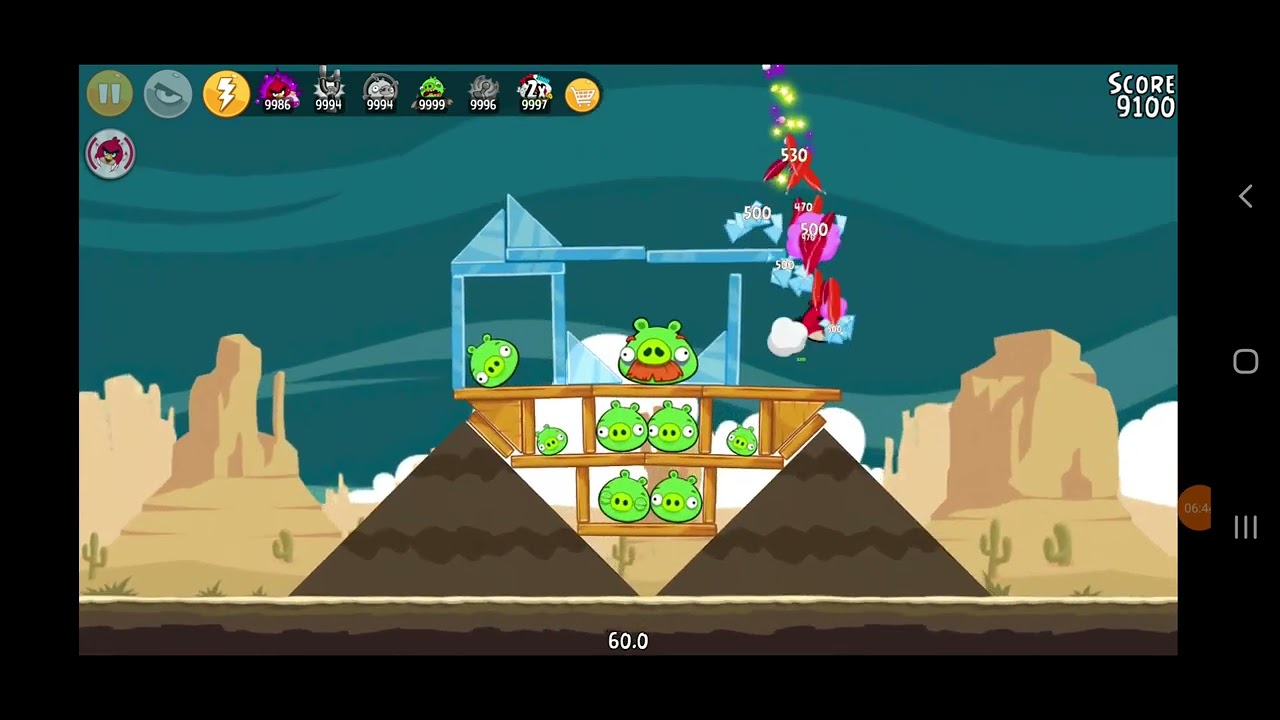 Angry Birds Classic Unused Levels Android port - by PigDoggo - YouTube