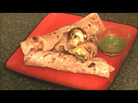 CHICKEN PARATHA ROLL *COOK WITH FAIZA*