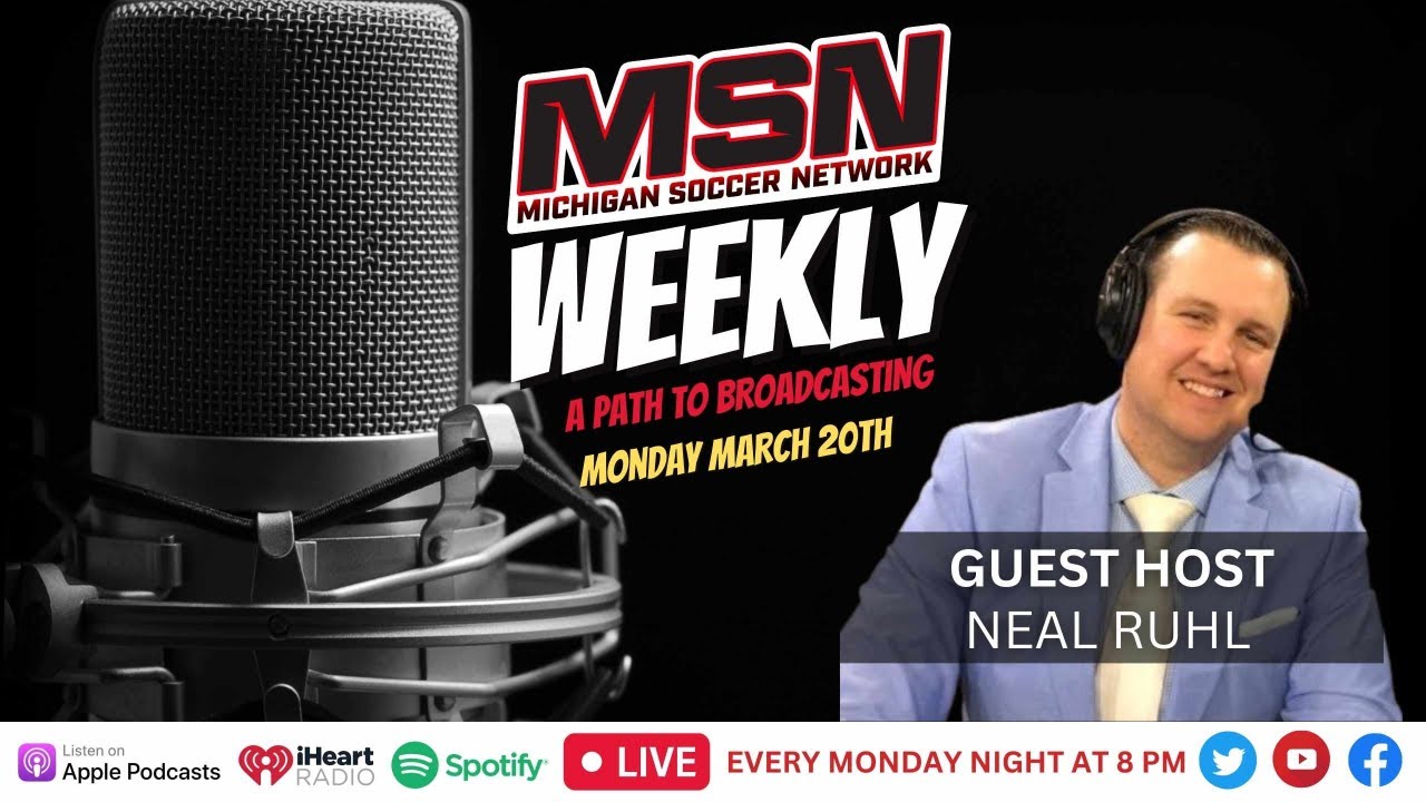 MSN WEEKLY | BEING A COMMENTATOR | WITH GUEST HOST NEAL RUHL - YouTube