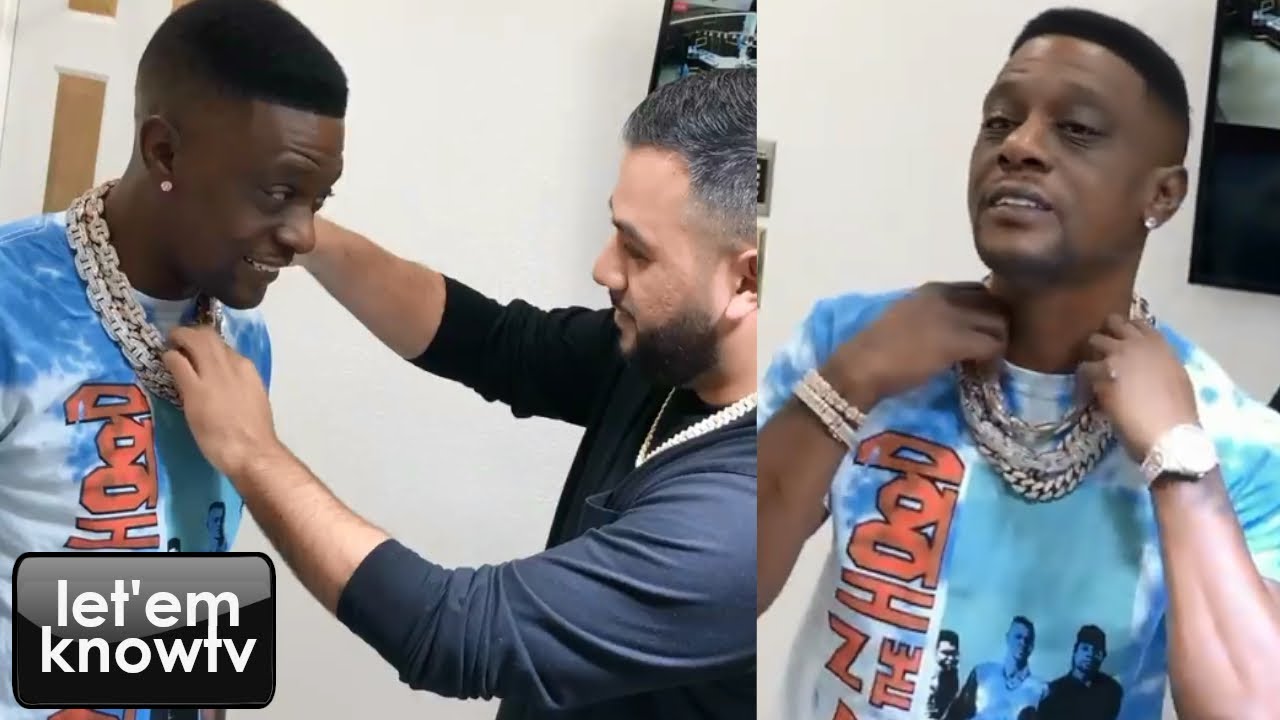 Boosie Badazz Got These Amazing Diamond Chains From Gem City Jewels ...