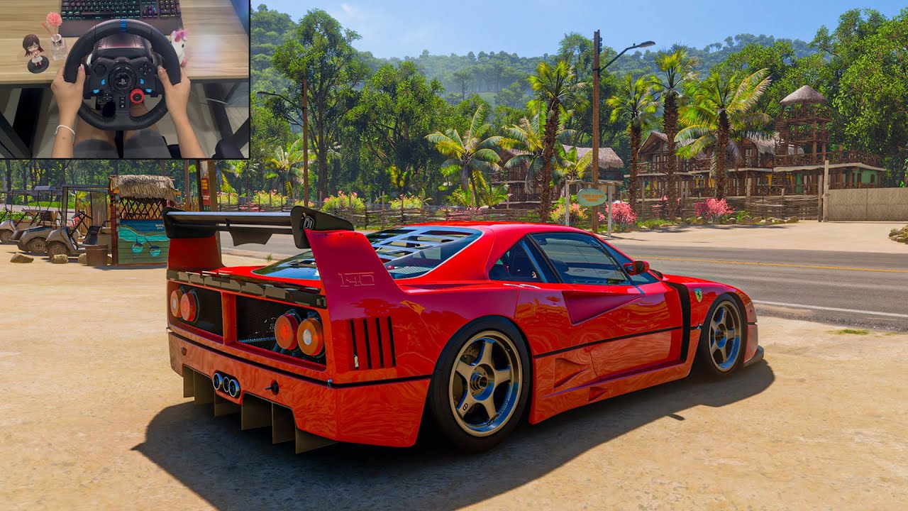 FERRARI F40 COMPETIZIONE 1989 | Forza Horizon 5 | Logitech G29 Gameplay ...