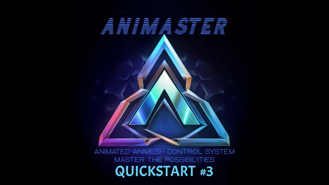 ANIMASTER QUICKSTART VIDEO 3 - YouTube