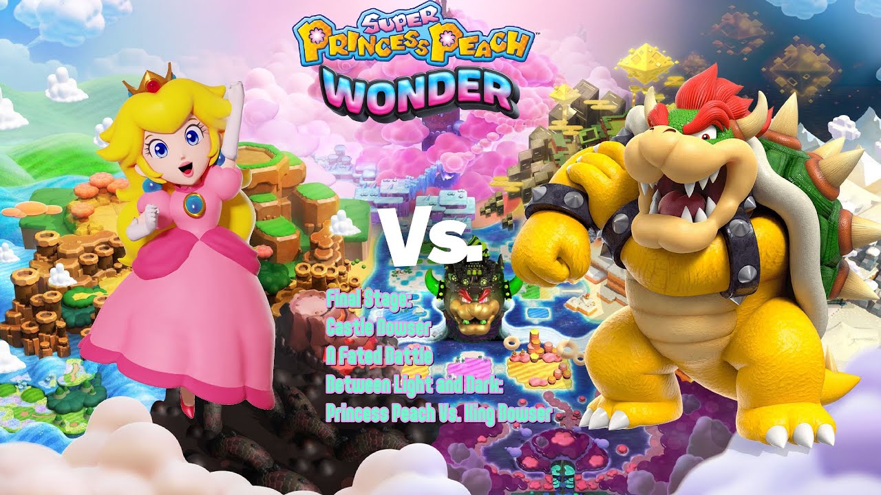 Super Princess Peach Wonder - Final Stage, Castle Bowser! - YouTube