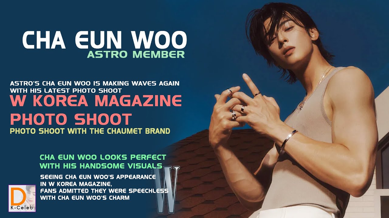 Wow, cool Cha Eun Woo looks macho by showing off his muscles - YouTube