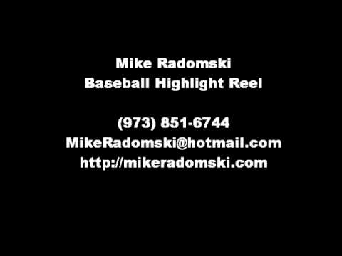 Mike Radomski - Baseball Highlight Reel - YouTube