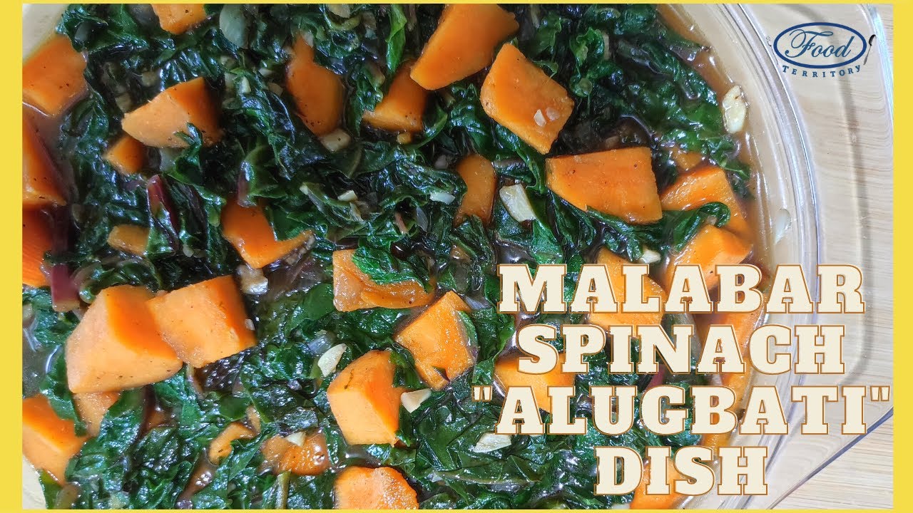 "Alugbati" Malabar Spinach Recipe - Tipid Healthy Vegetable dish! - YouTube