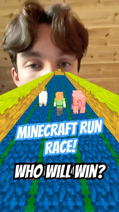 Minecraft Race! Who Will Win This Race?! - YouTube