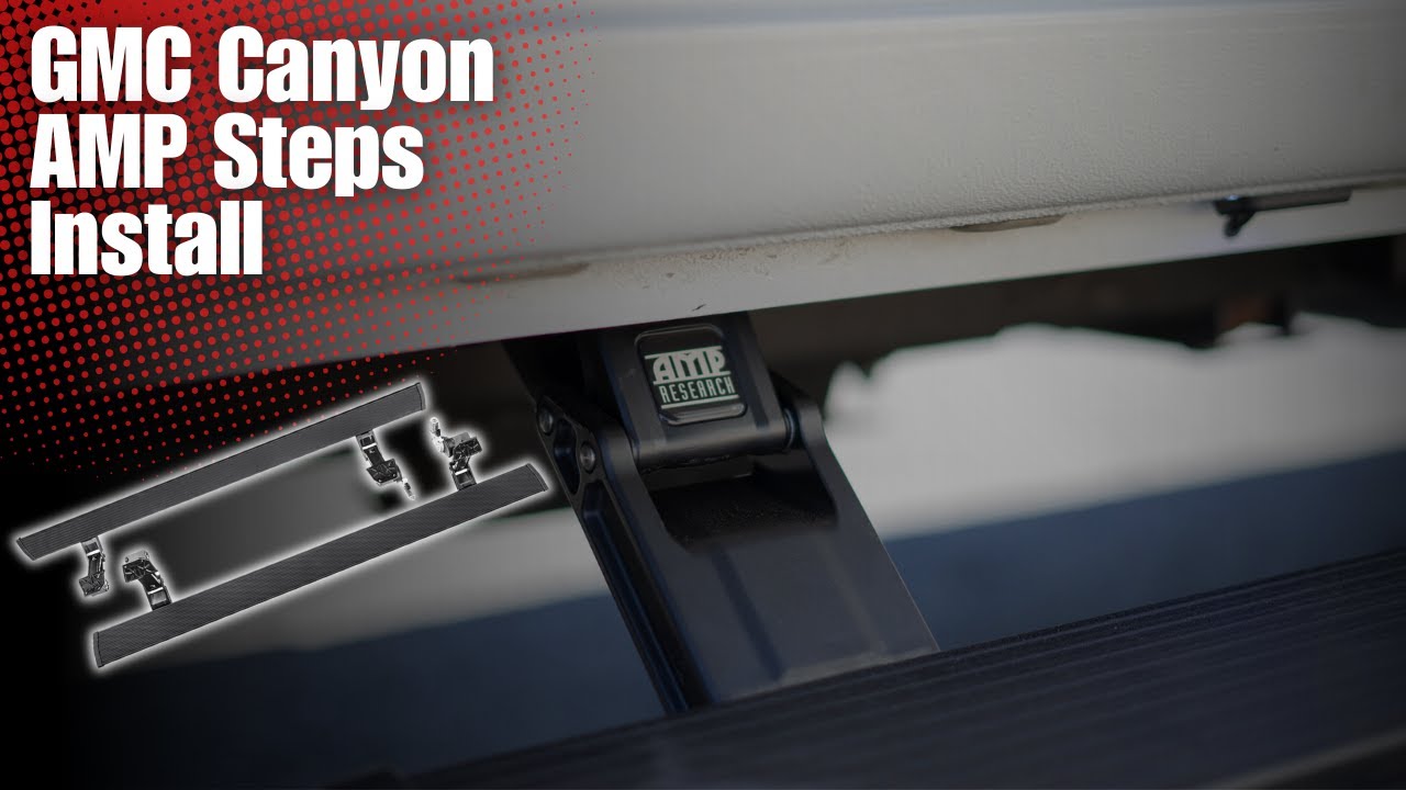 Colorado/Canyon AMP Steps Install | EP. 2 | DmaxStore - YouTube