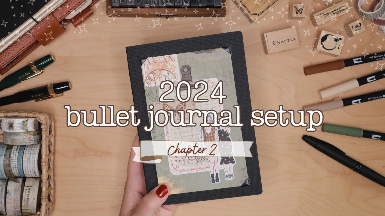2024 Mid Year Bullet Journal Setup | Plan with Me | Collage Journal ...