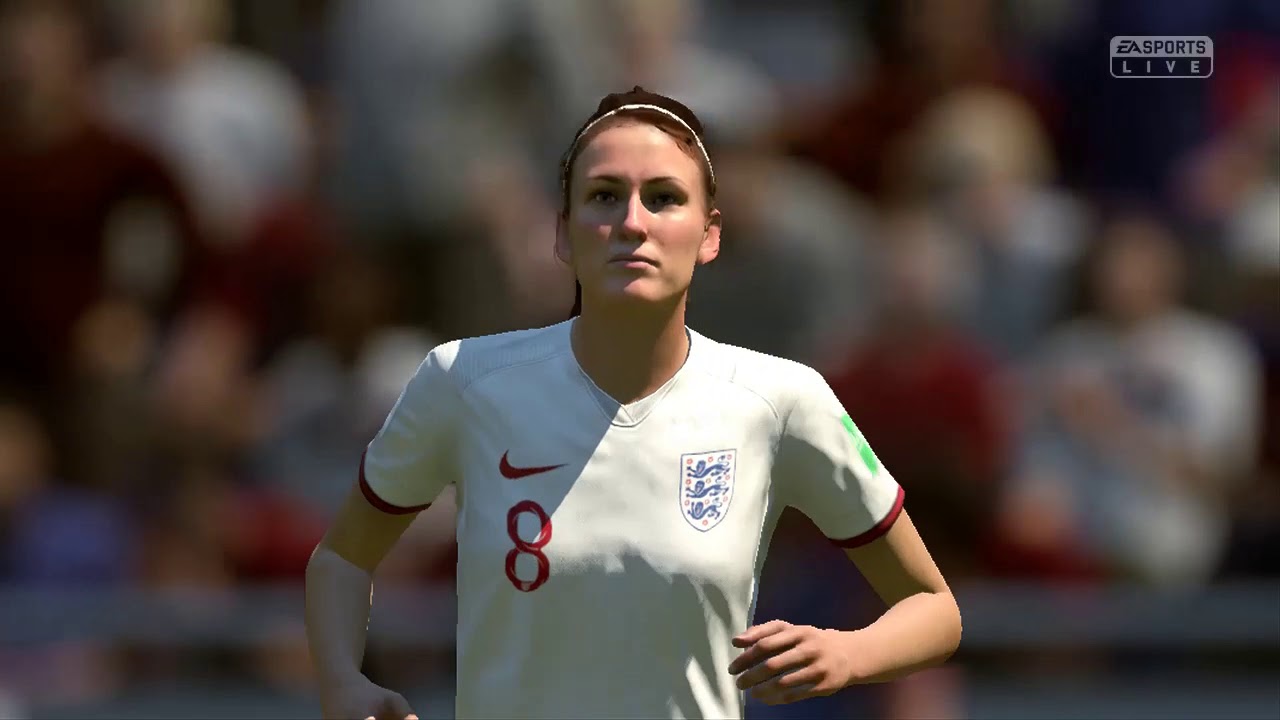 FIFA 19 women's world cup England VS Norway #1 - YouTube