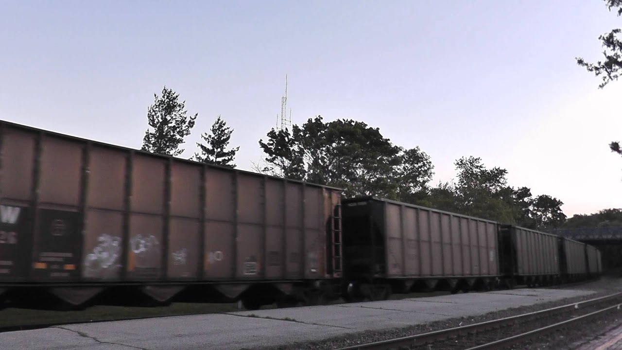 5/29/2013 UP 6759 Leads Coal Eastbound On 2 - YouTube
