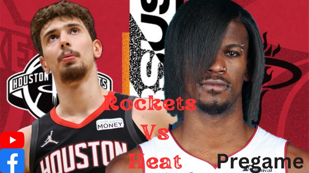 Houston Rockets Vs. Miami Heat Live Pregame Commentary #ROCKETS #HEAT ...