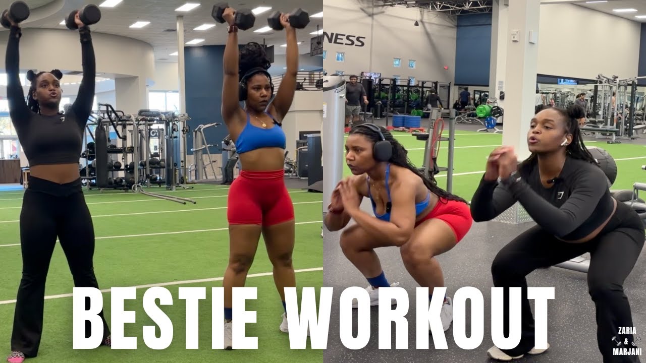Bestie Gym Workout Vlog - YouTube