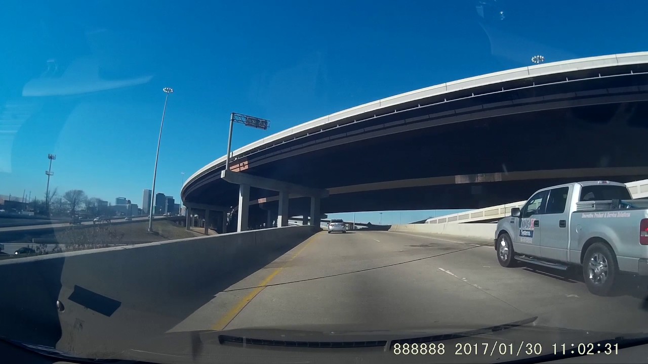 How to take an exit on a Houston freeway (LA Style) - YouTube