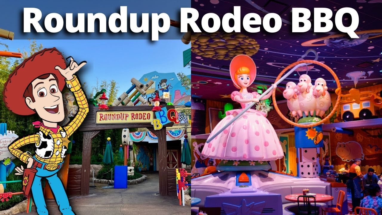 Roundup Rodeo BBQ Disney World - YouTube