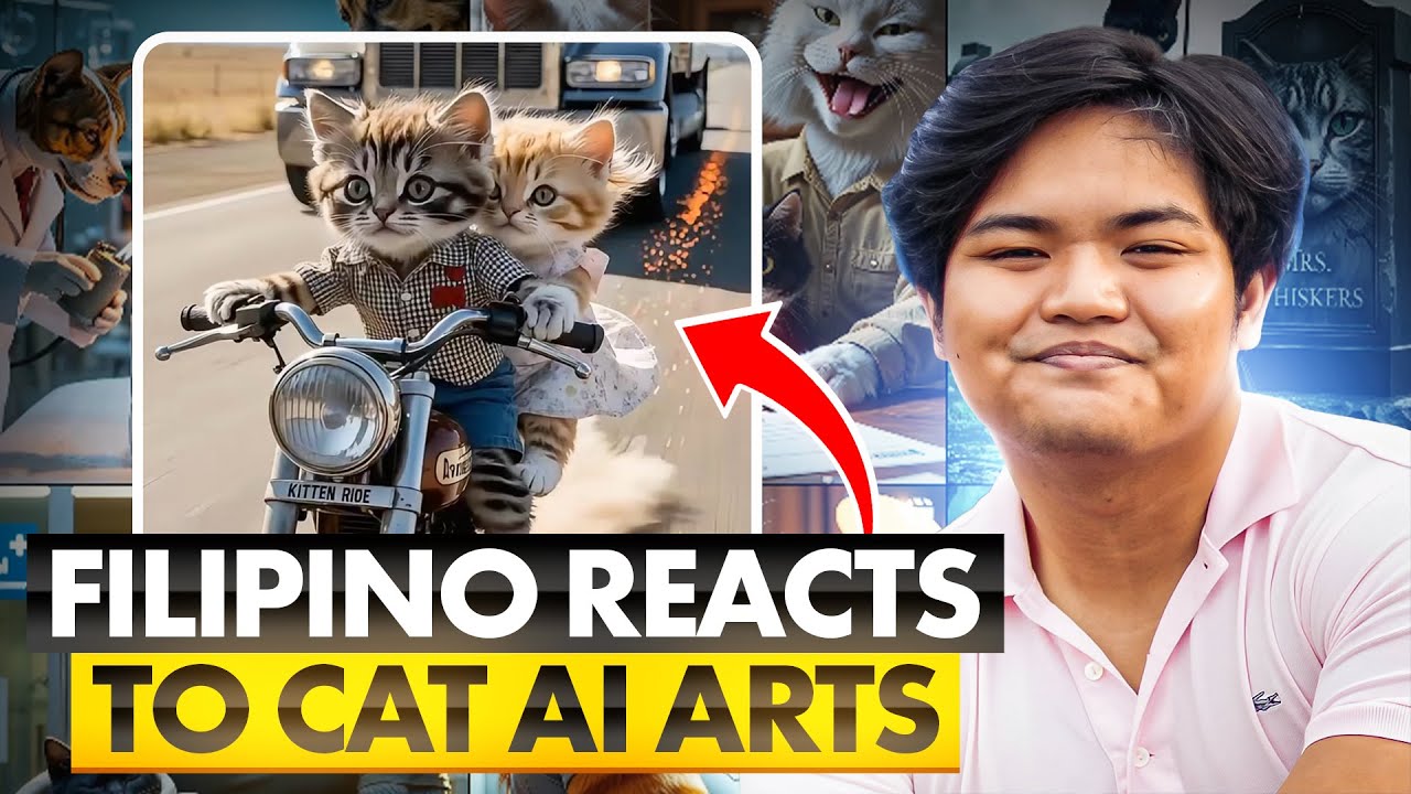 Filipino Reacts to Meow Meow AI Art - YouTube