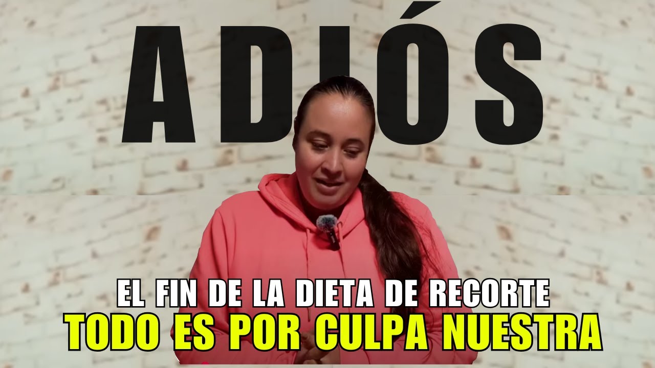 ANDREA COLAS CHANNEL: Dieta de recorte, ADIÓS. - YouTube