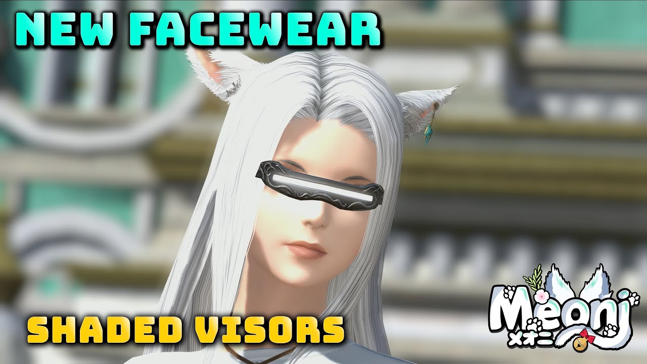 FFXIV: Shaded Visor Facewear - 7.3 - YouTube