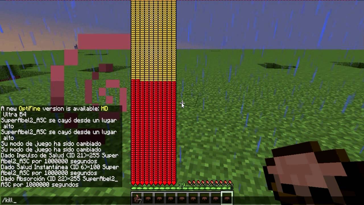 COMO TENER MAS DE 1000 CORAZONES EN MINECRAFT [2016] [NO MODS ...